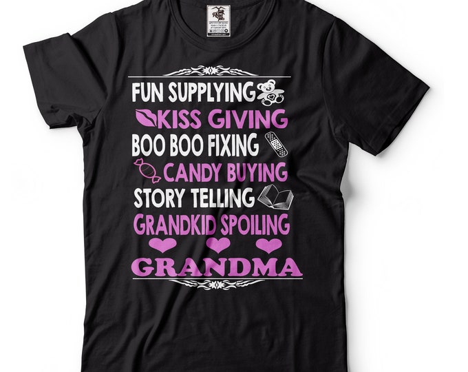 Grandma Shirt, I Asked God, Grandma Gift, Grandmother Gift, Funny ...