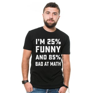 Funny "bad at Math" T-shirt: Humorous Student Gift - Etsy