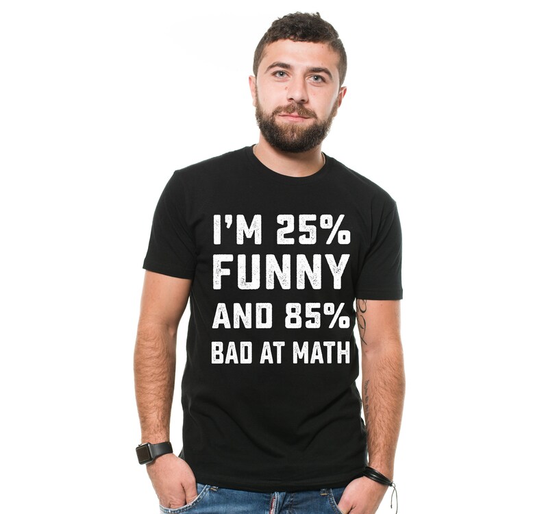 Funny "bad at Math" T-shirt: Humorous Student Gift - Etsy