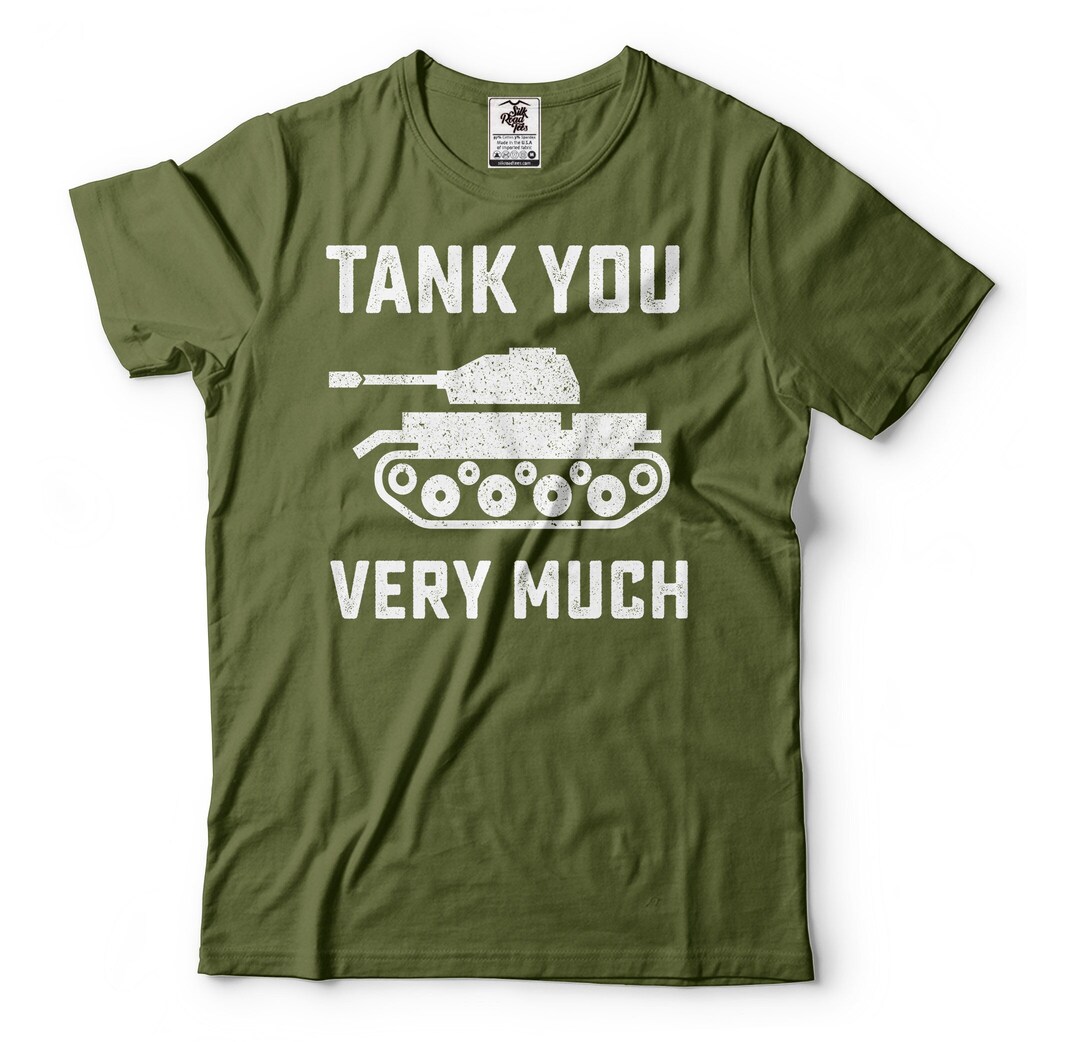 Men's Tank Shirt Thank You Very Much Shirt Tank Lover Fun Tank T Shirt ...