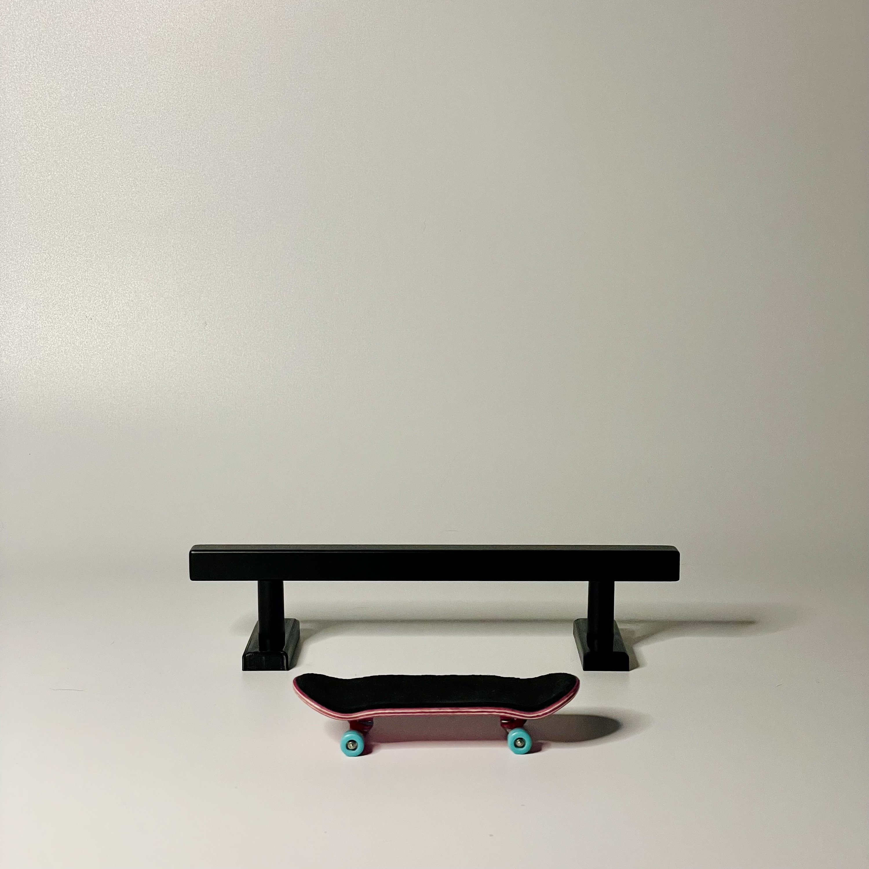 Square and Round Fingerboard Rail Set 7 Stainless Steel Grinding Rail ...