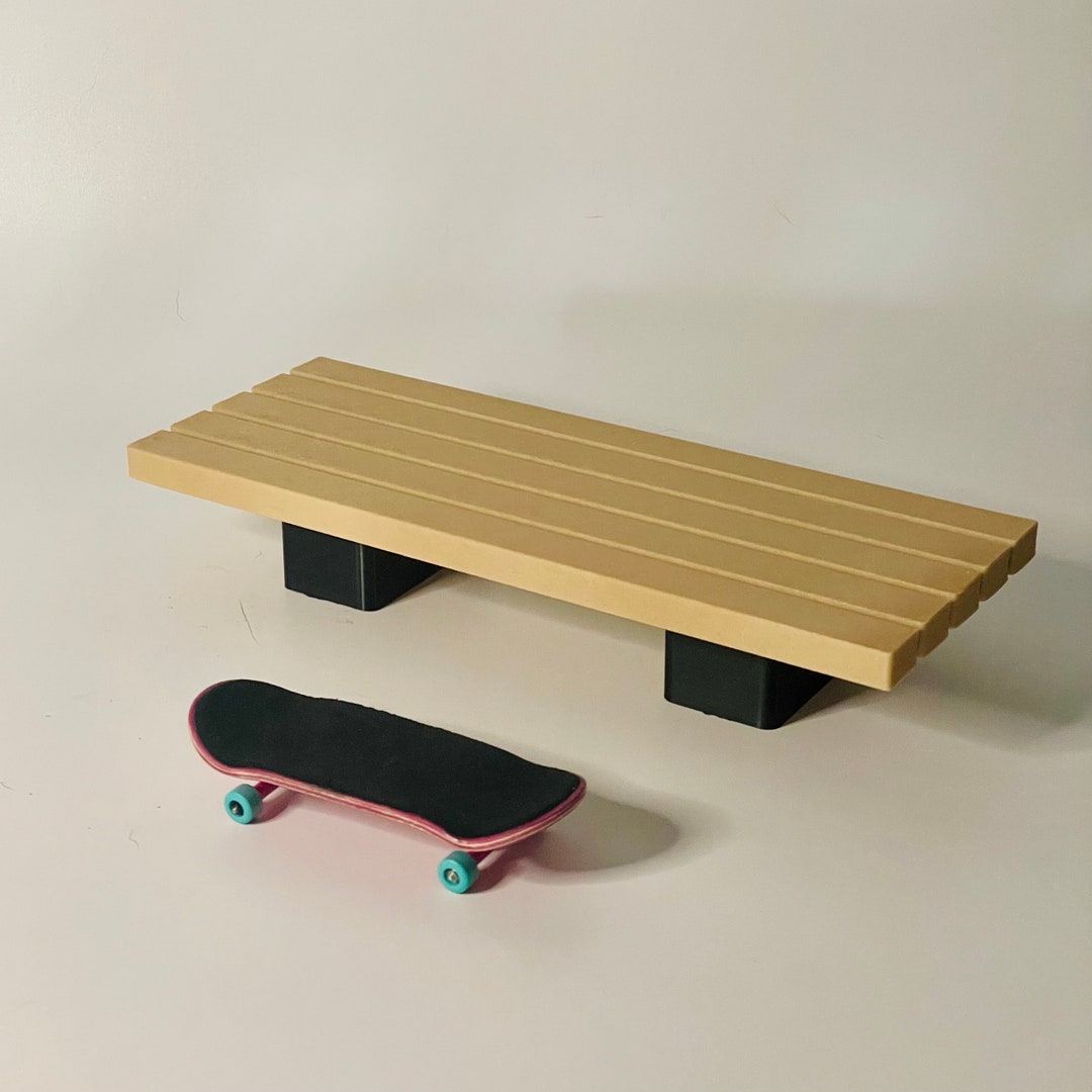 Fingerboard Park Bench 3D Printed Wood Park Bench - Etsy