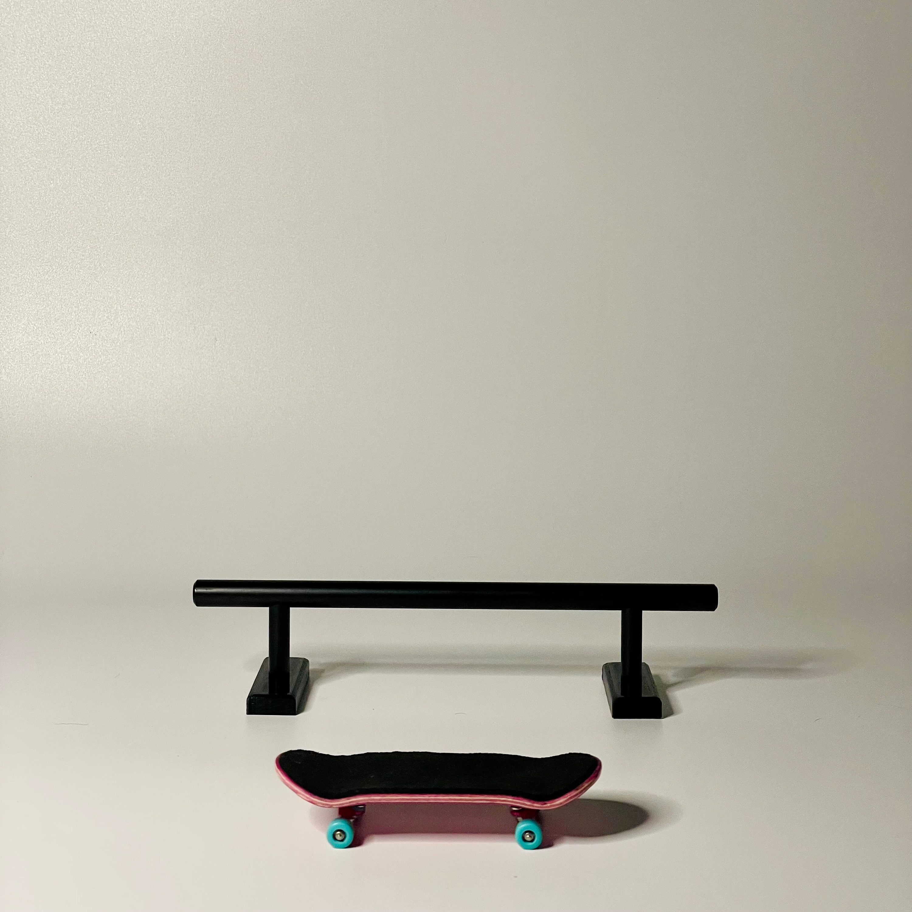 Square and Round Fingerboard Rail Set 7 Stainless Steel Grinding Rail ...