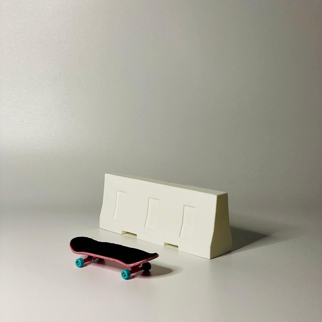 Plastic Fingerboard Road Barrier White 3D Printed Road - Etsy