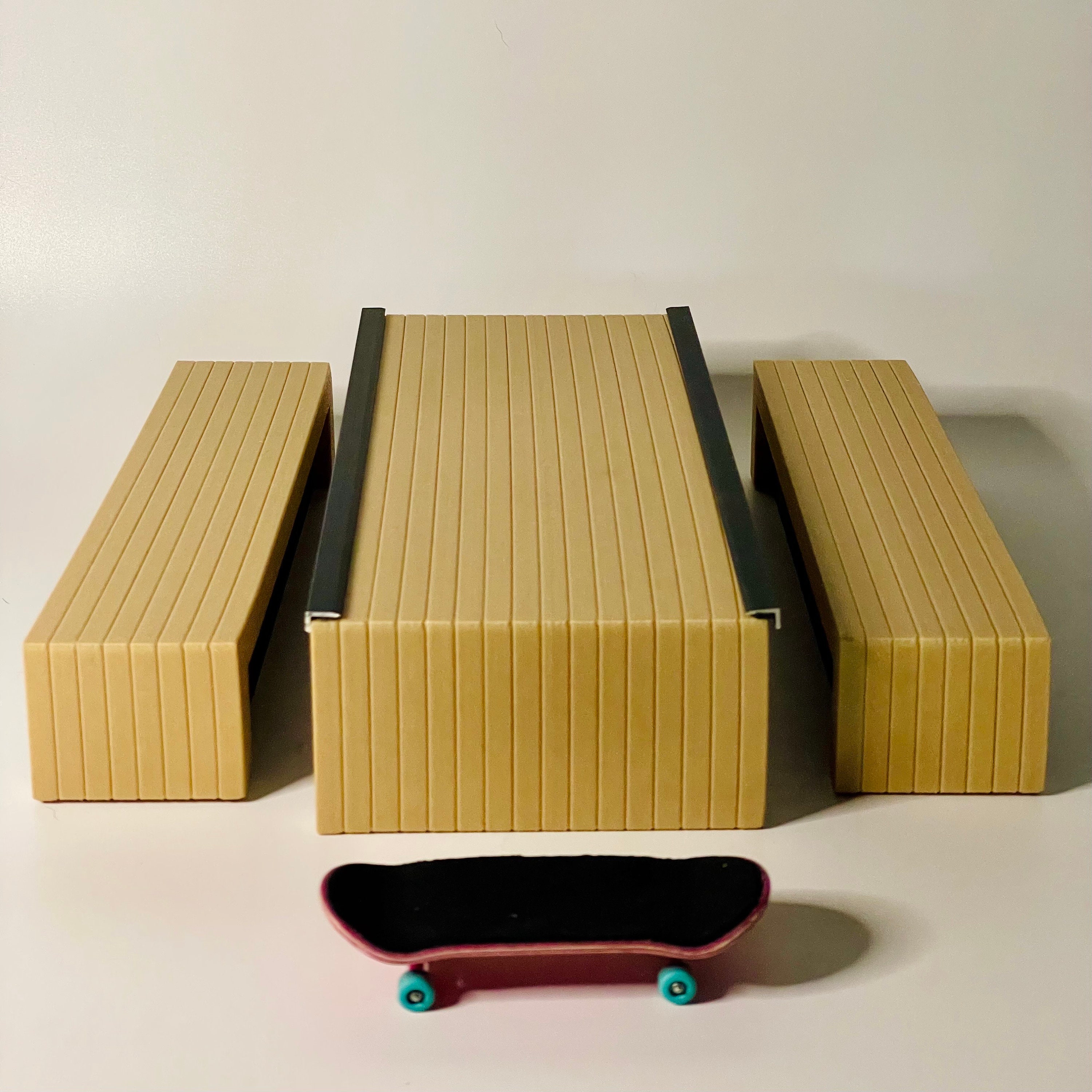 Fingerboard Table and Bench Set 3D Printed Park Table and Bench Set ...