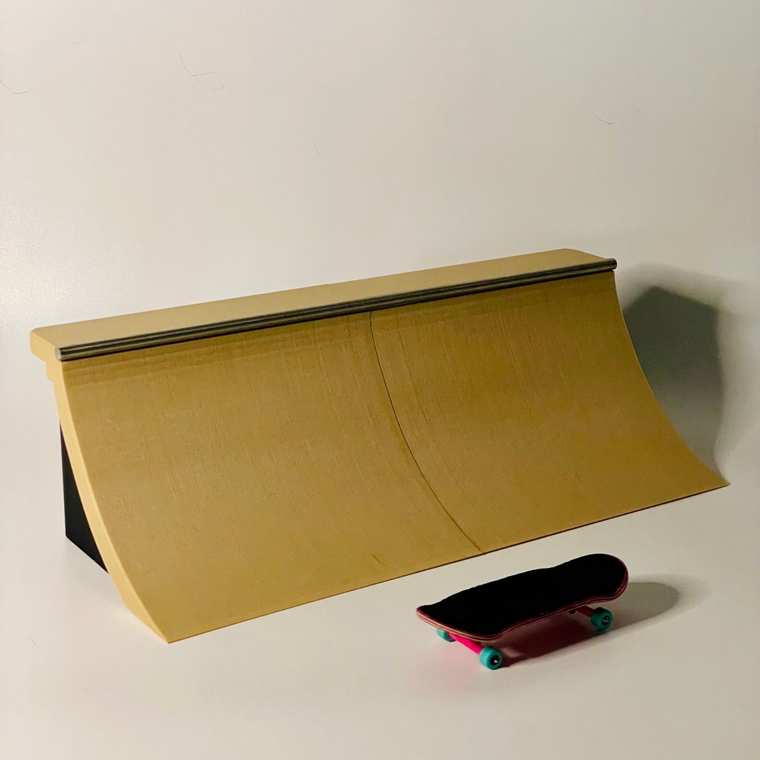 Fingerboard 300mm12in Quarter Pipe 3D Printed Quarter Pipe With 300mm ...