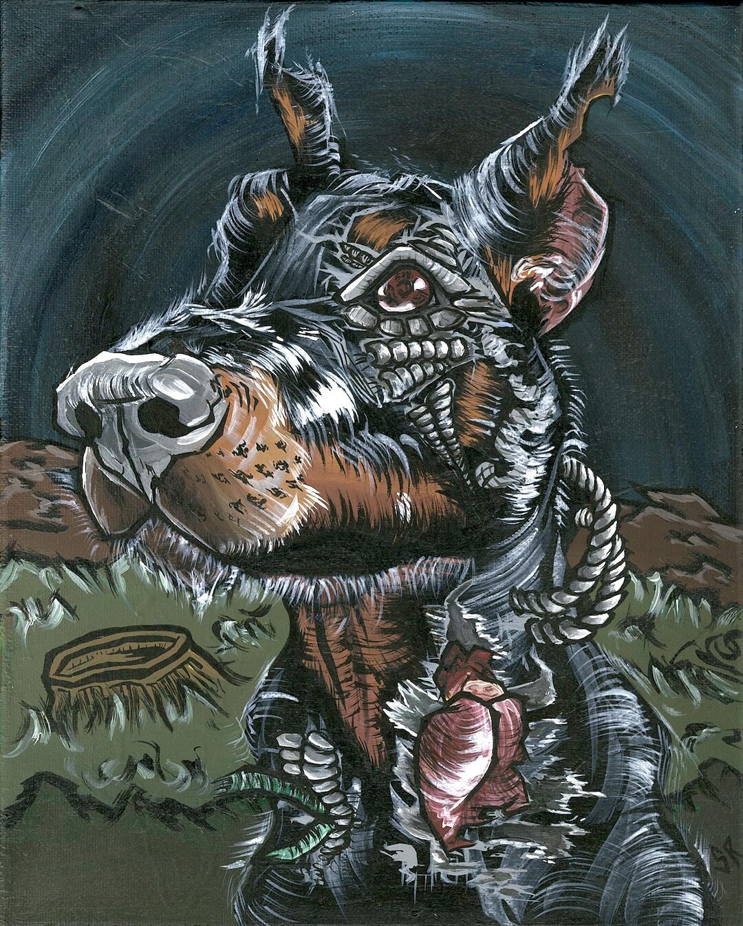 Cyborg Dog / Cyberdog Poster A4 - Etsy