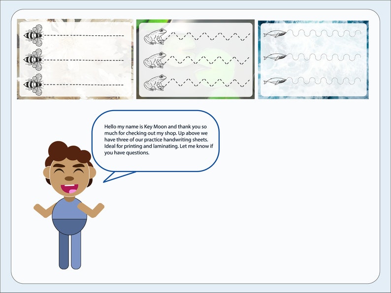 Pre-writing Line Tracing Practice - Etsy