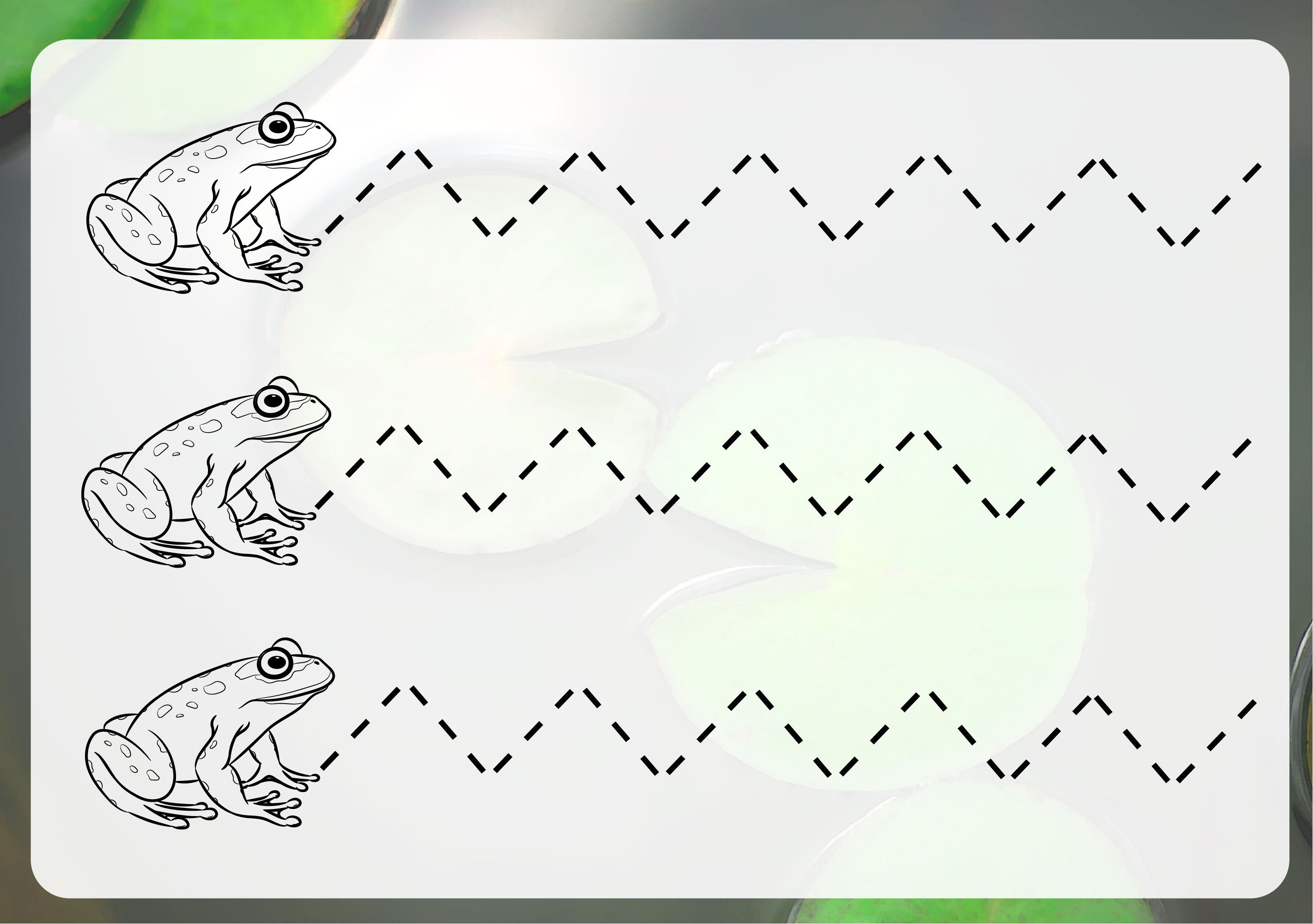 Pre-writing Line Tracing Practice - Etsy