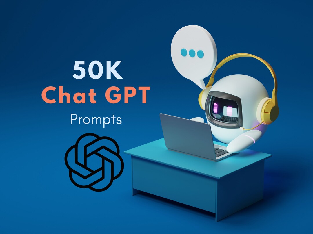 Chat GPT Prompts 50k Chat GPT Prompts Chat GPT Ai - Etsy Denmark