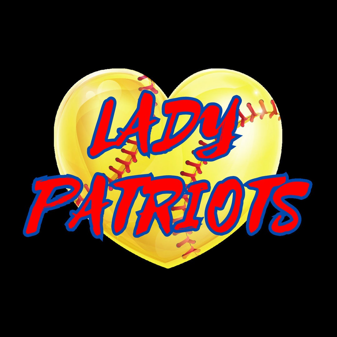 Lady Patriots Heart Logo PNG - Etsy