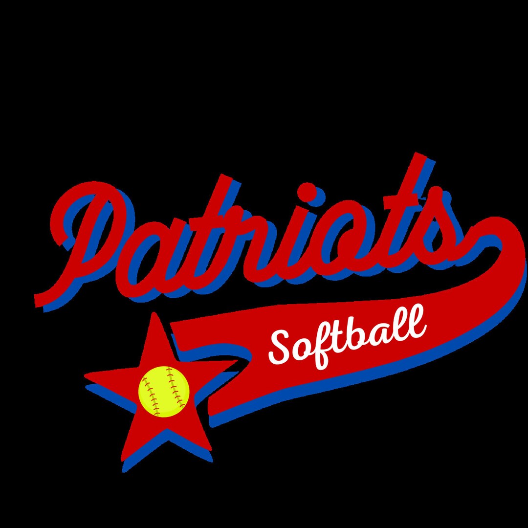 Patriots Softball Logo PNG - Etsy