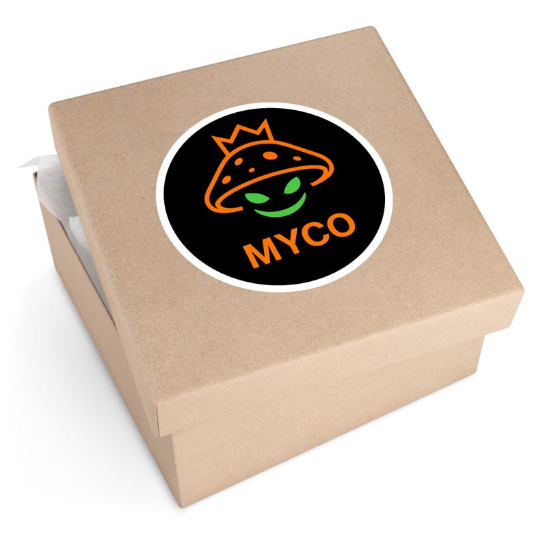 MYCO Logo Round Stickers, Indoor\outdoor - Etsy