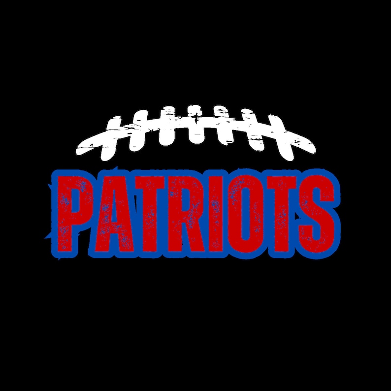 Patriots Football Logo PNG - Etsy