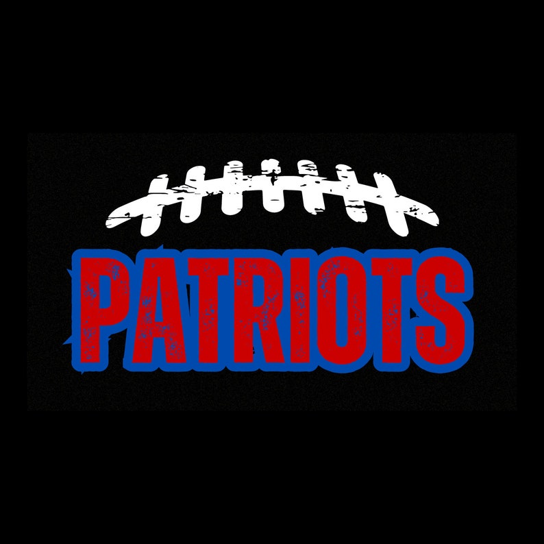 Patriots Football Logo PNG - Etsy