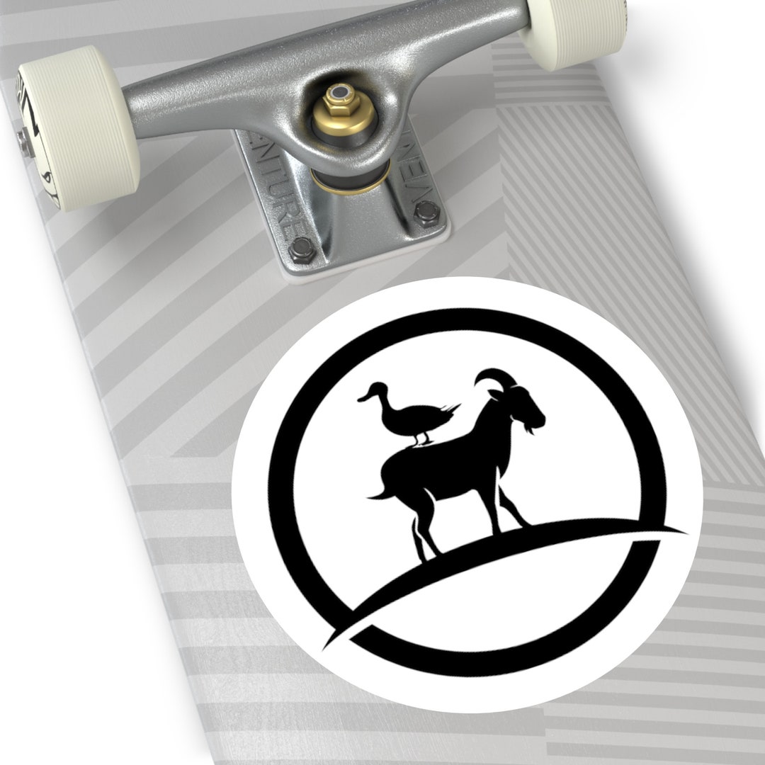 Rocky and Chippy Round Vinyl Stickers - Etsy