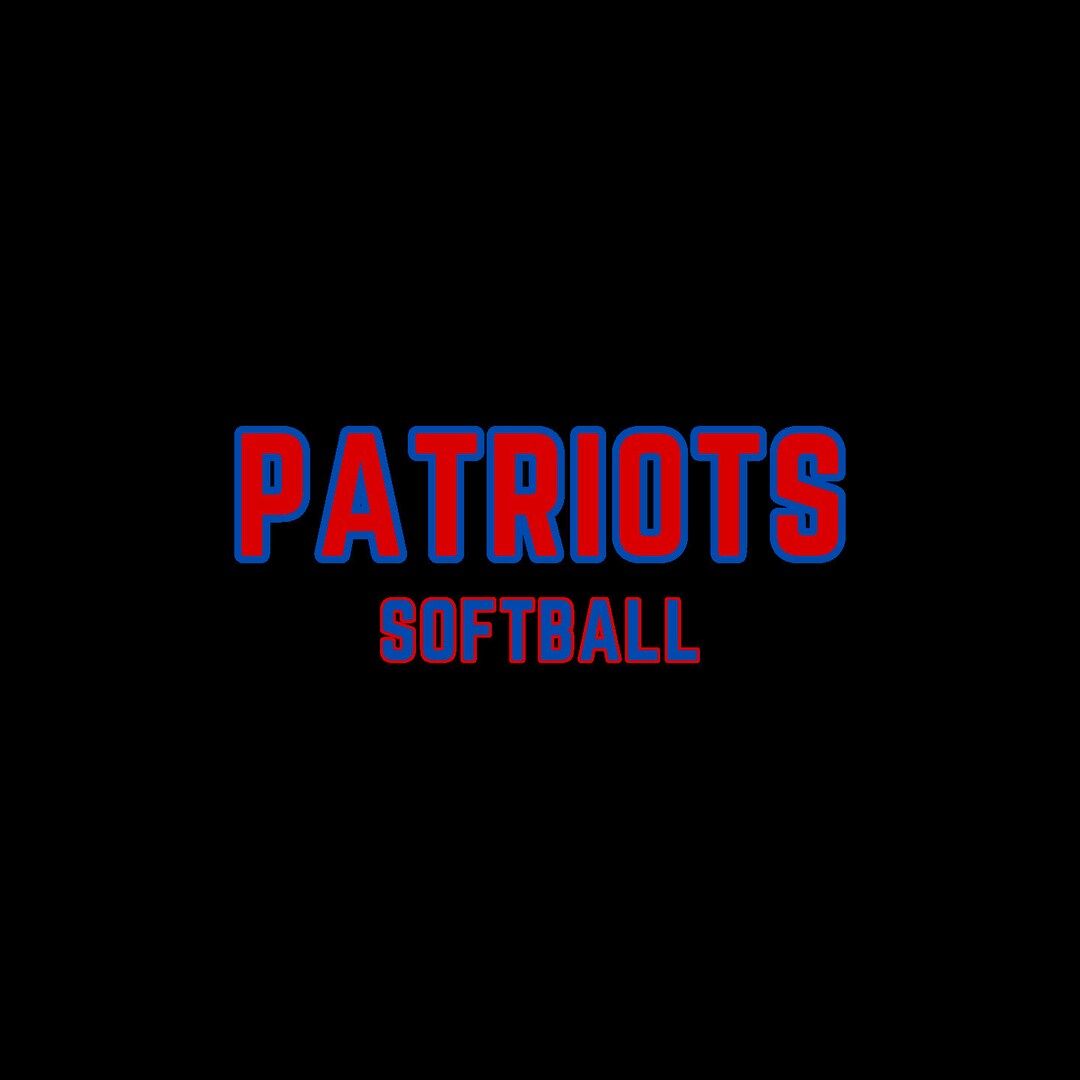 Patriots Softball Logo PNG - Etsy