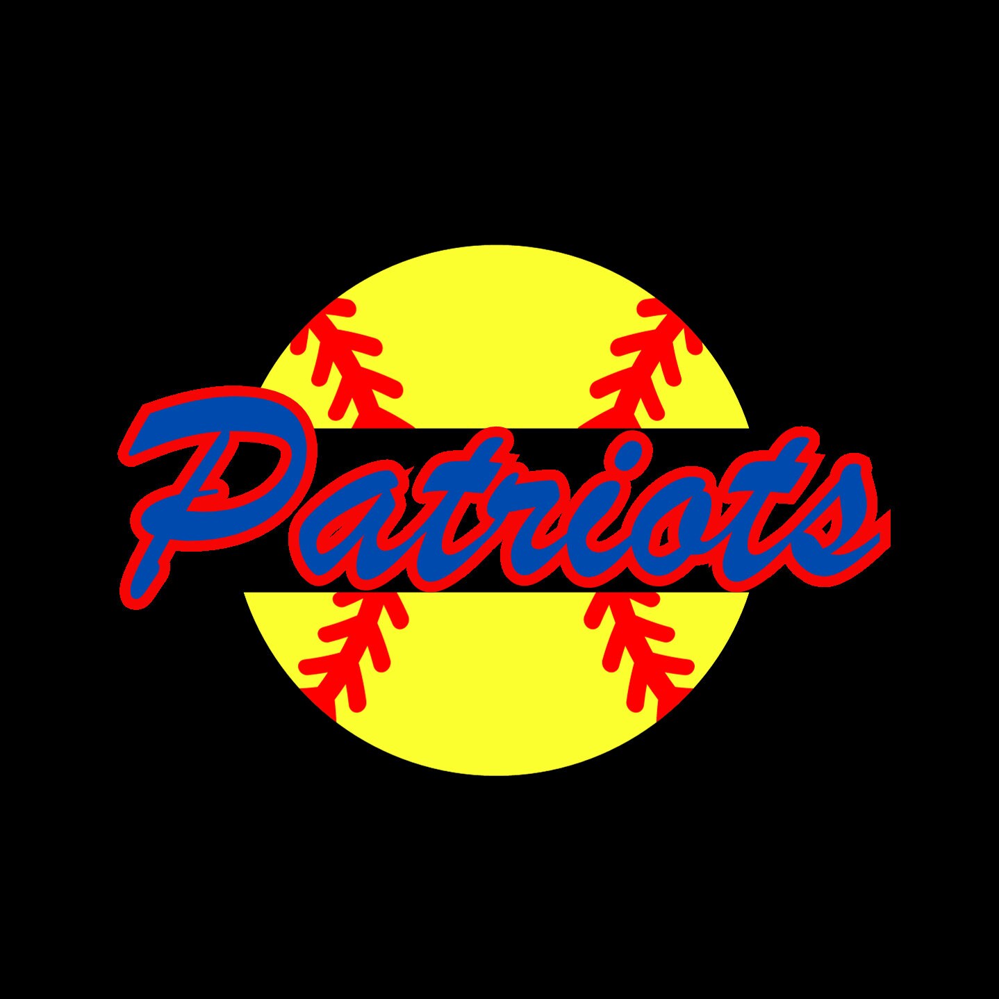 Patriots Softball Logo PNG - Etsy