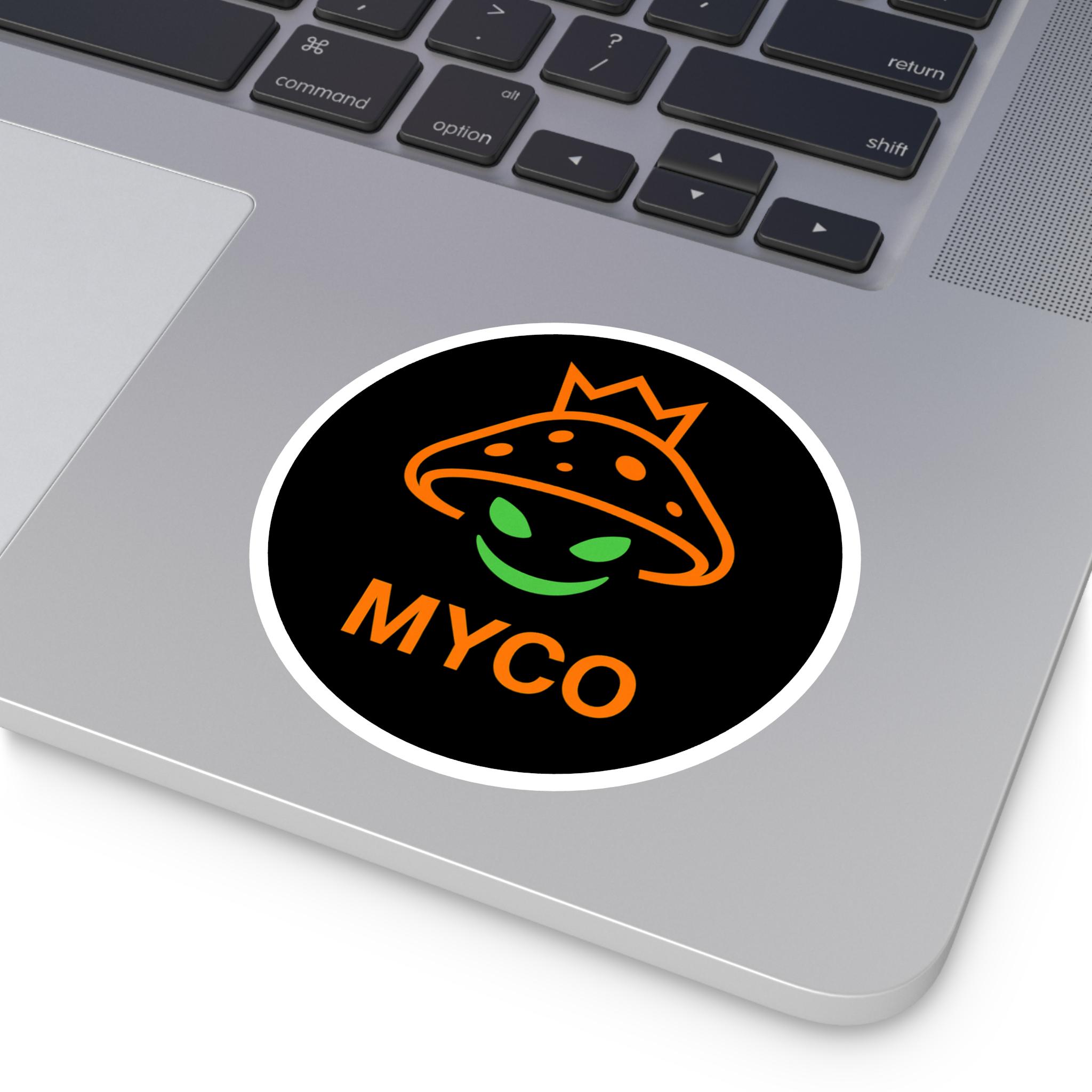 MYCO Logo Round Stickers, Indoor\outdoor - Etsy