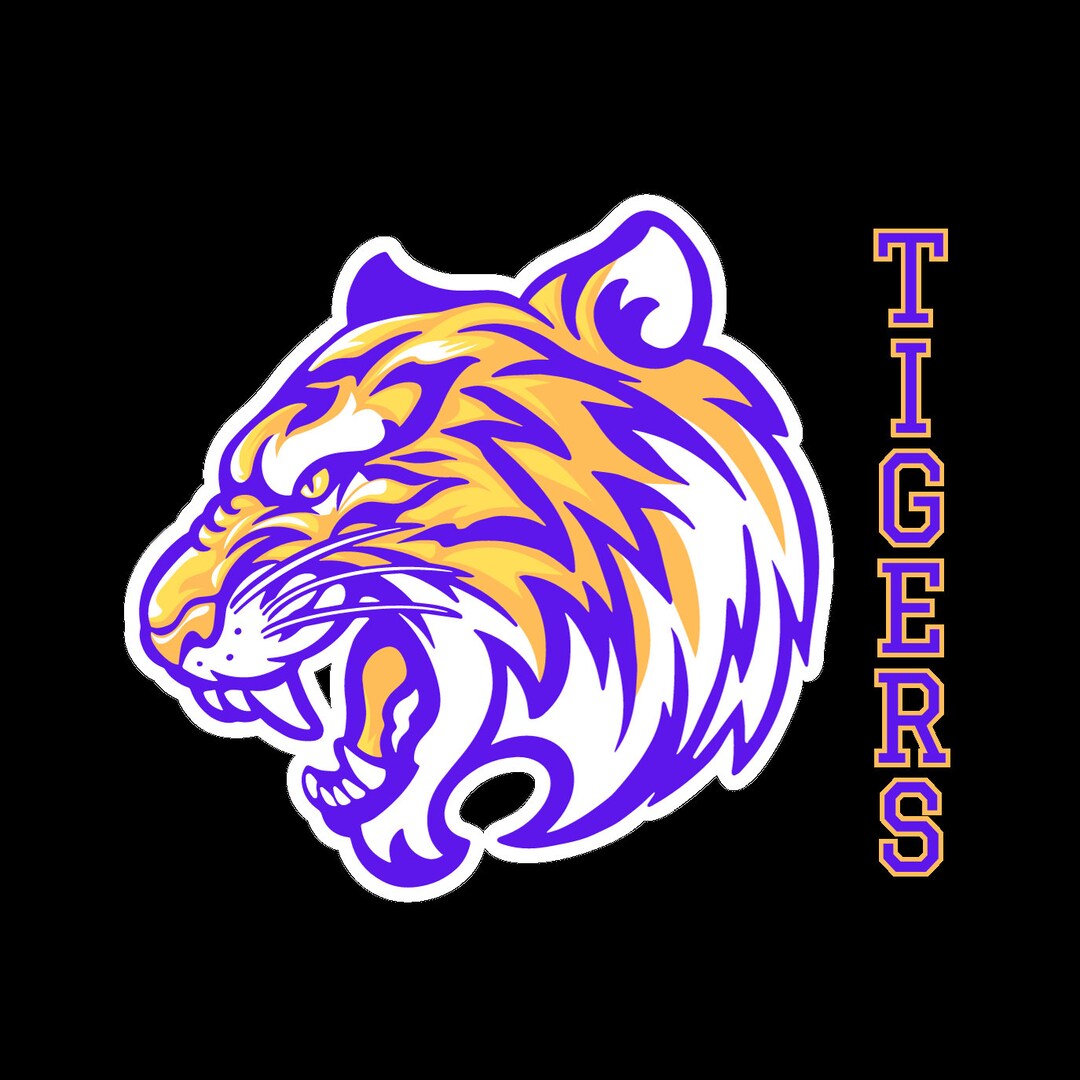 Tigers Logo PNG - Etsy