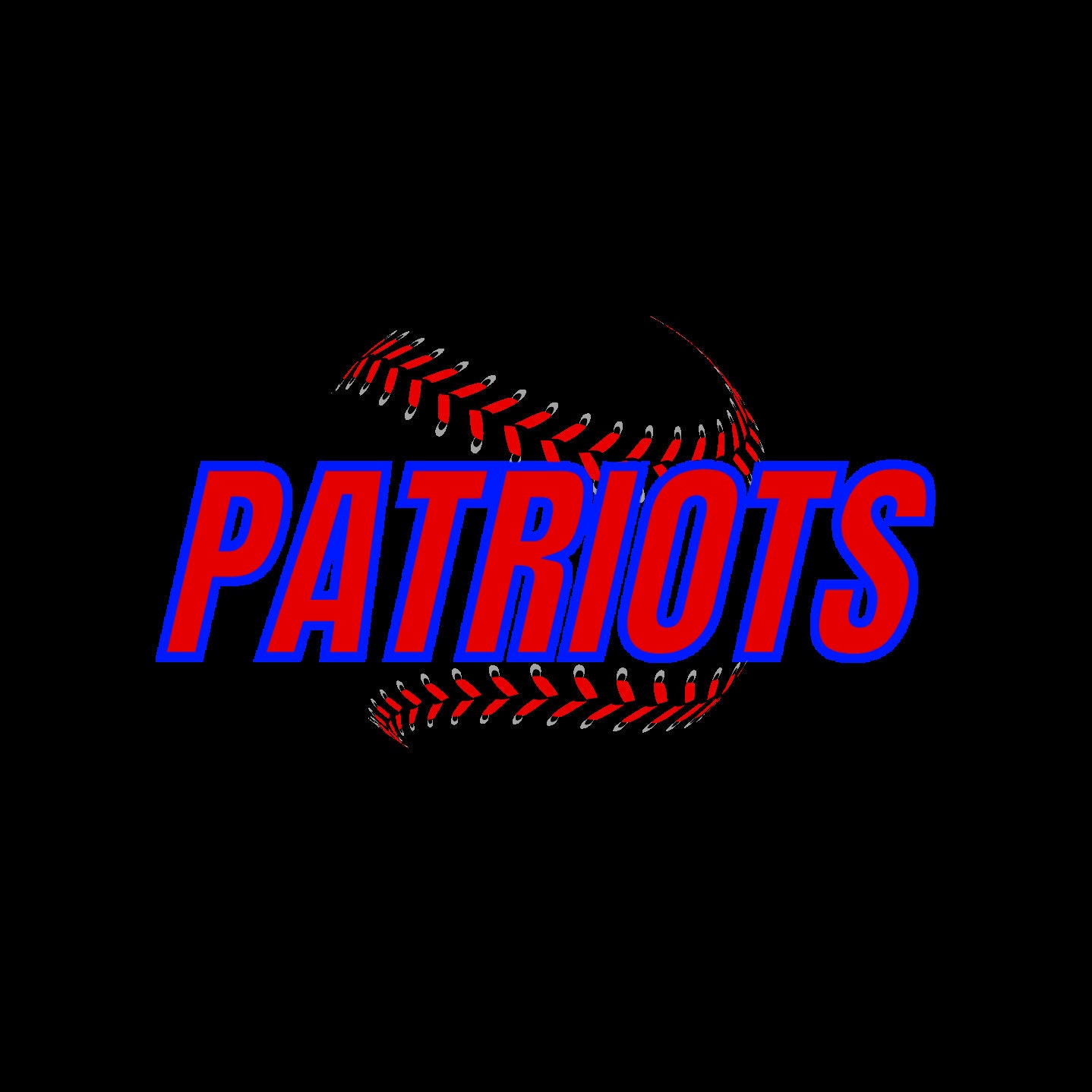 Patriots Softball/baseball Logo PNG (5 Variants) - Etsy