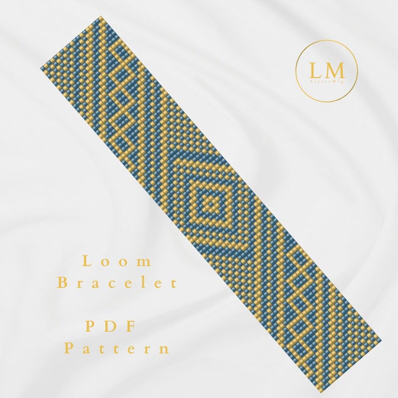 Loom Bracelet Pattern Bead Bracelet Pattern DIY Bracelet - Etsy