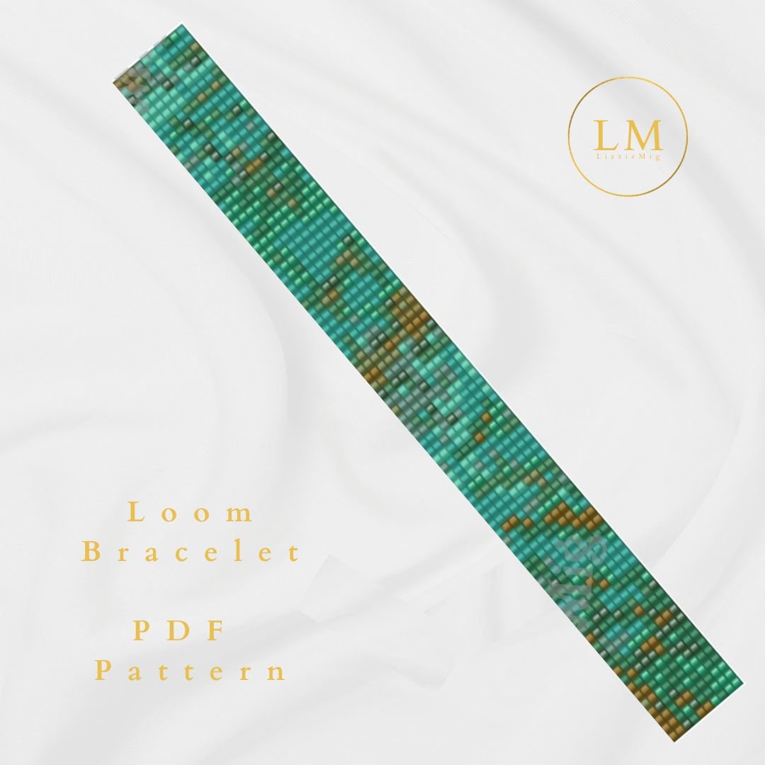 Loom Bracelet Pattern Bead Bracelet Pattern DIY Bracelet - Etsy