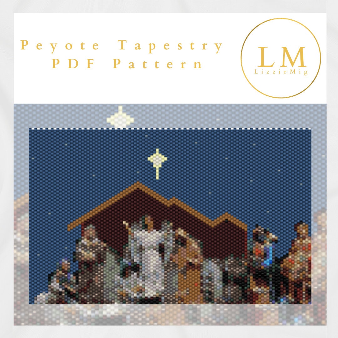 Bead Tapestry Pattern, Peyote Pattern Bead Loom Bead Pattern Beading ...