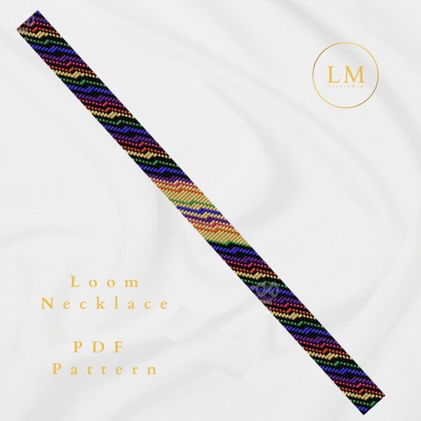 Loom Beaded Necklace - Etsy