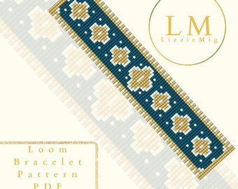 Bead Bracelet Pattern, Cross Bracelet Pattern, Loom Pattern Beading ...