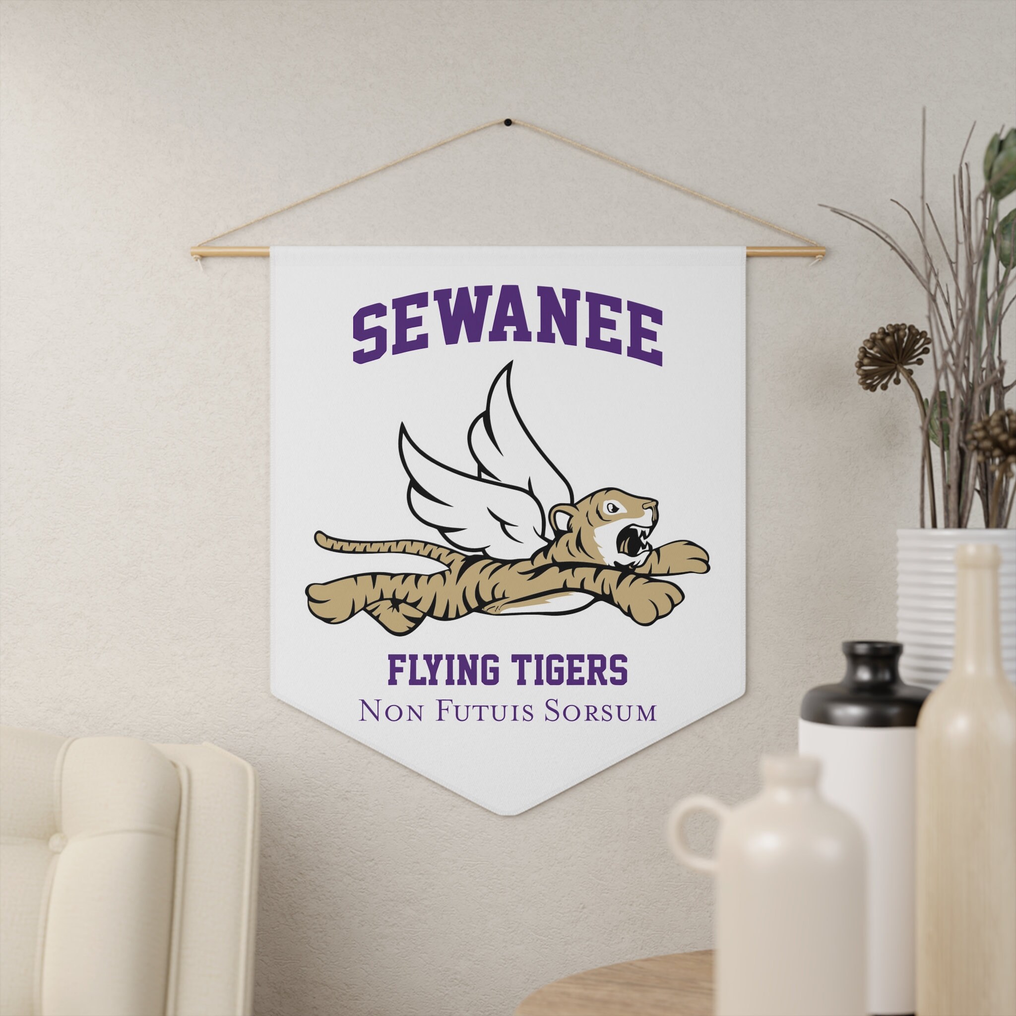 Sewanee Flying Tigers Pennant - Etsy