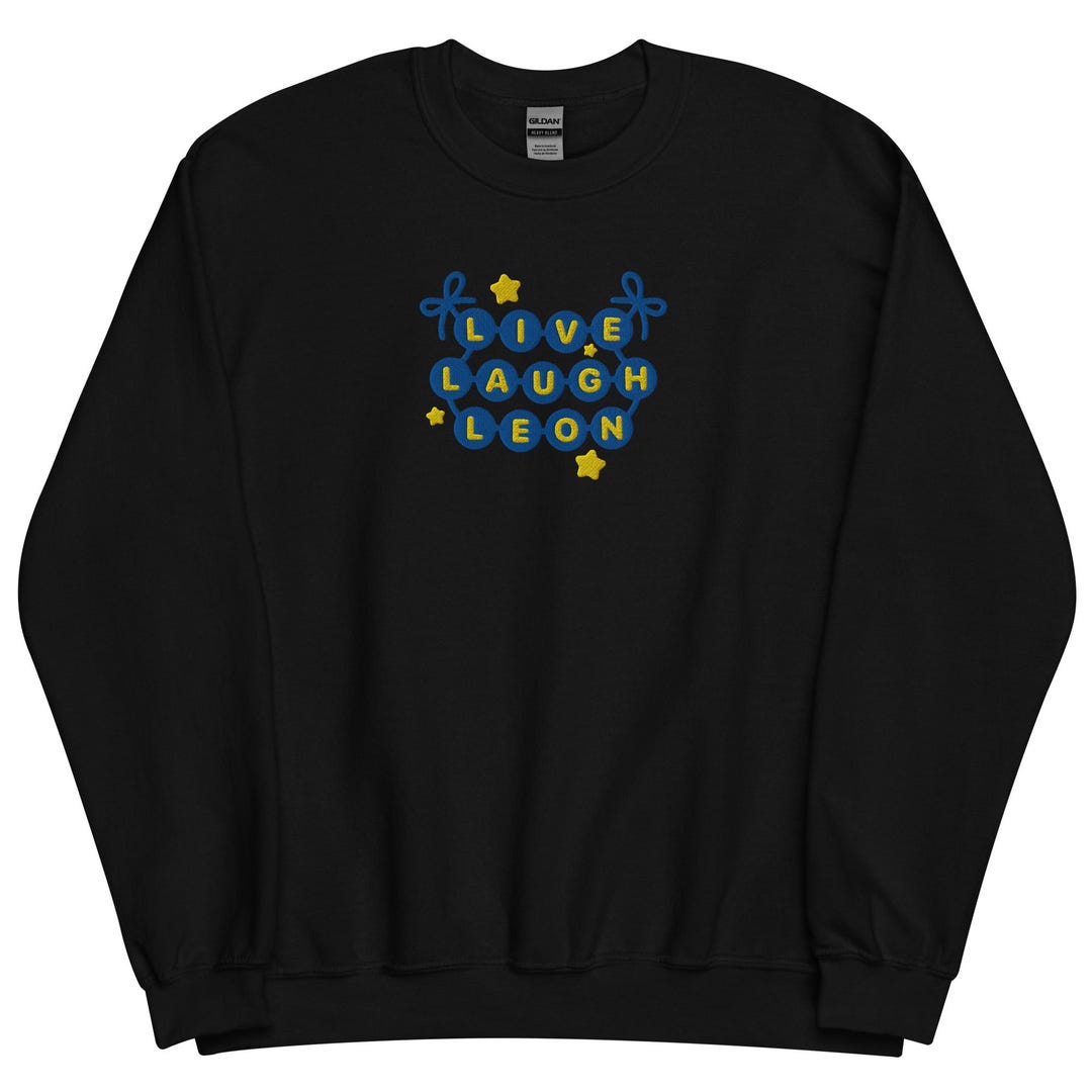 Live, Laugh, Leon Kennedy - RE2 Welcome Banner - Besticktes Unisex ...