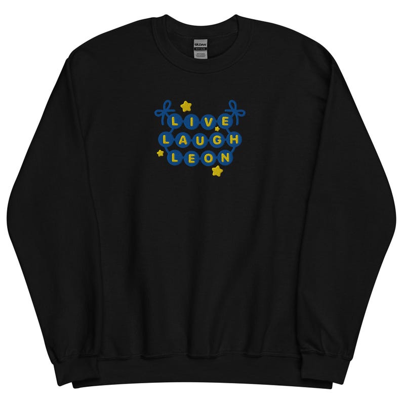 Live, Laugh, Leon Kennedy - RE2 Welcome Banner - Besticktes Unisex ...