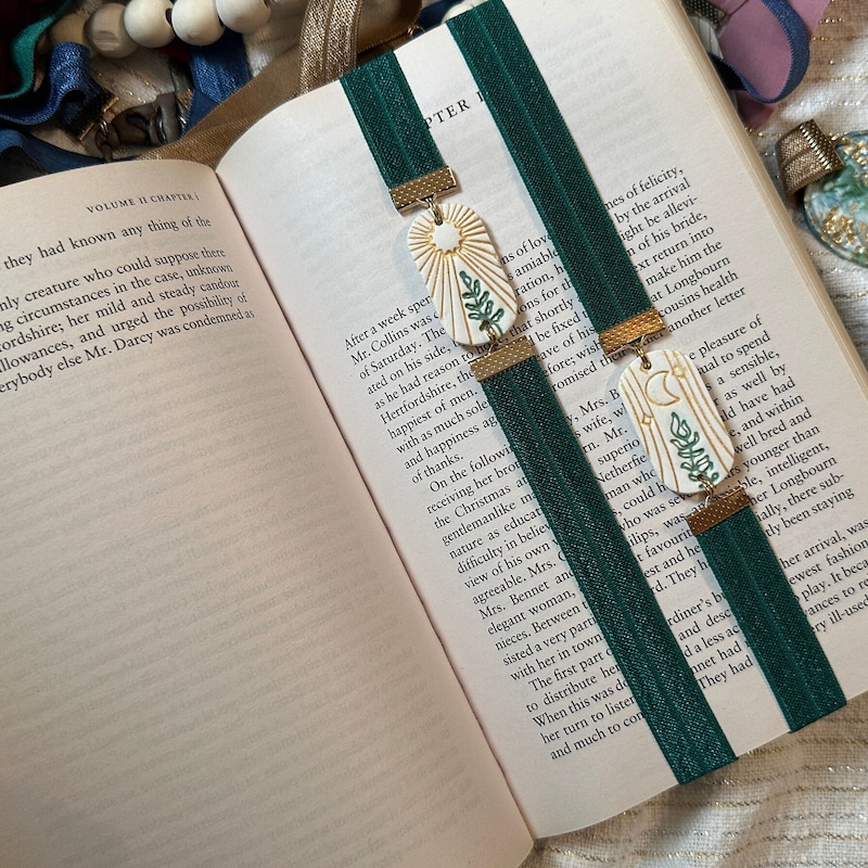 Elastic Bookmark - Etsy