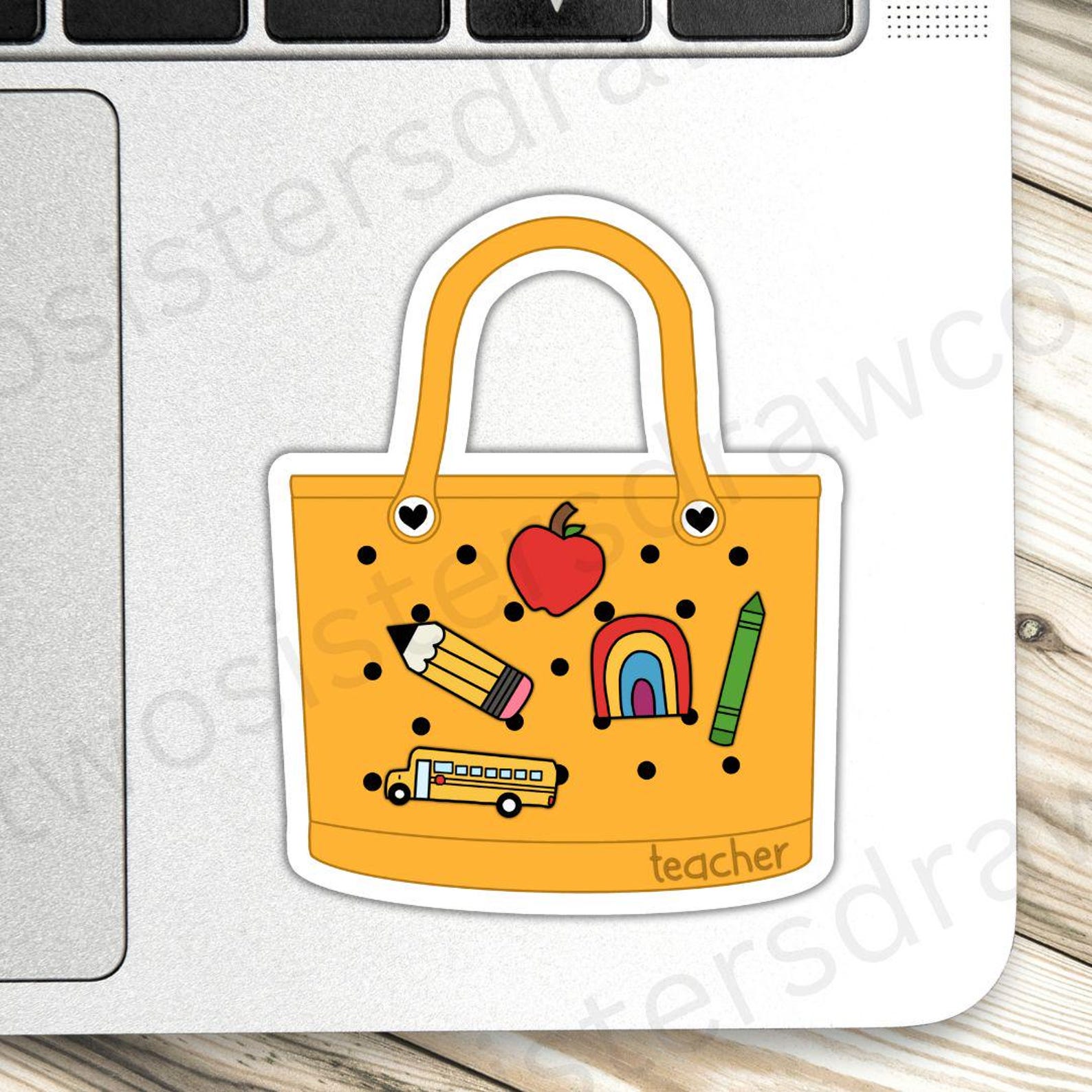 Teacher Sticker | Back to School | Stanley Cup Laptop Planner Sticker ...