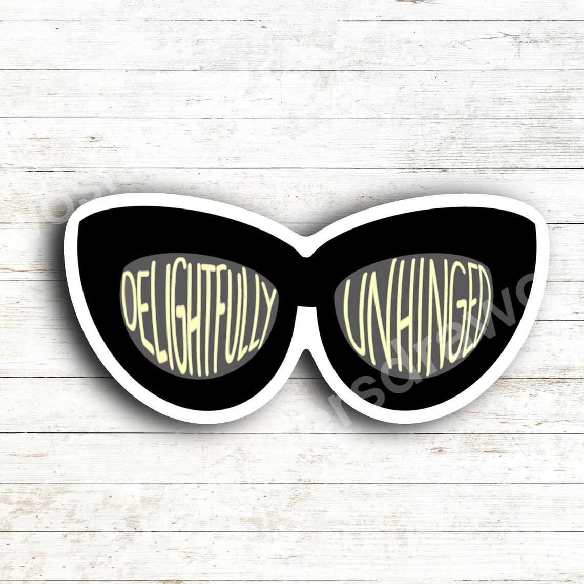 Moira Rose Delightfully Unhinged Sticker | Funny Schitt's Creek Sticker ...