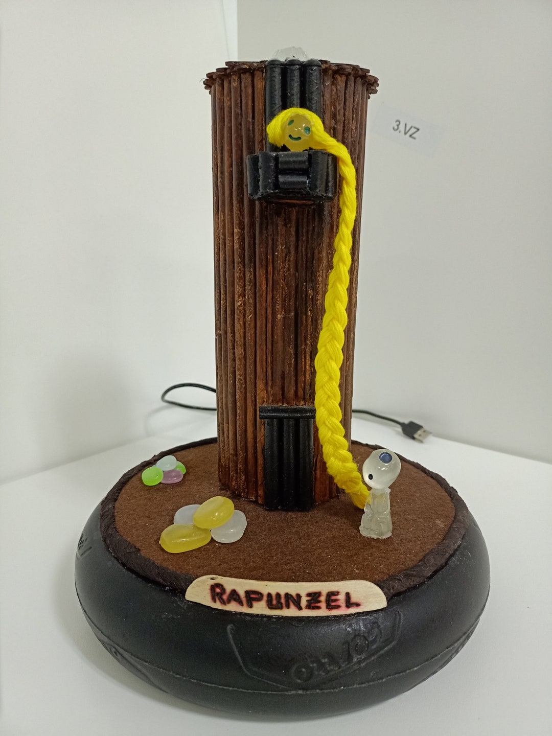 Rapunzel (mood Lamp) - Etsy