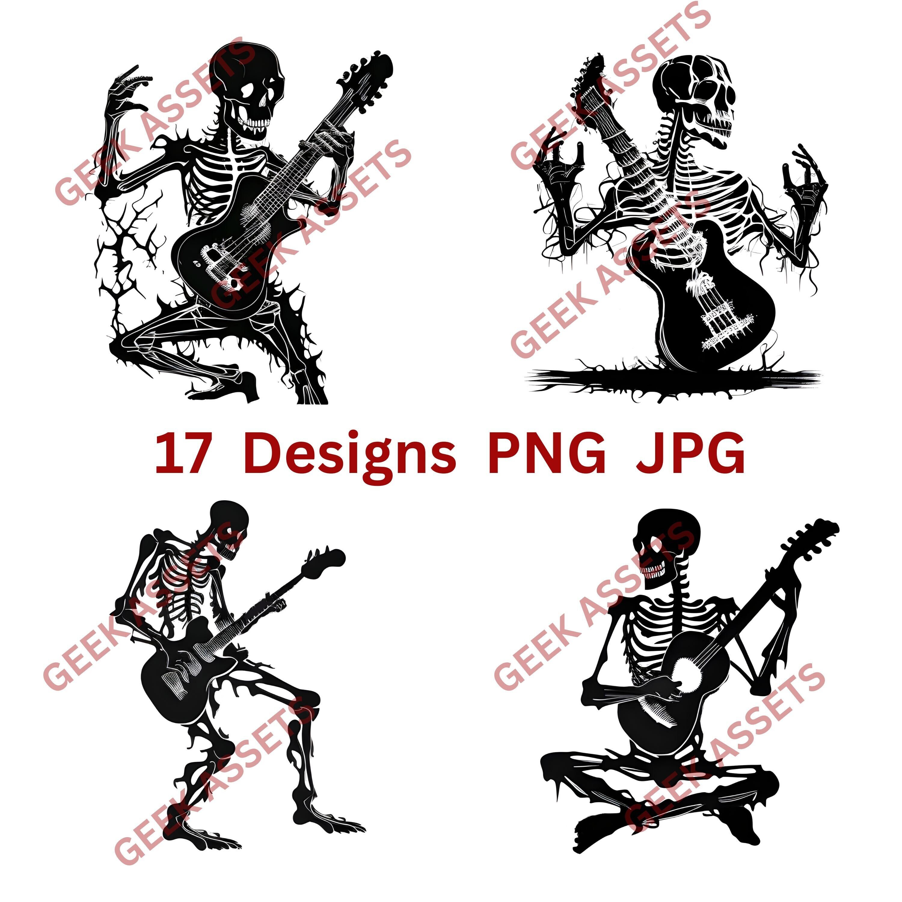 Rock Guitar Star Clipart