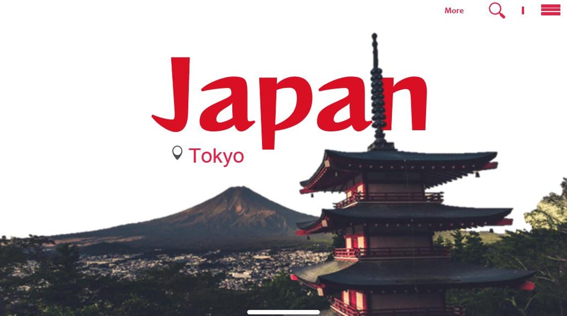 JAPAN Tokyo Powerpoint Template - Etsy