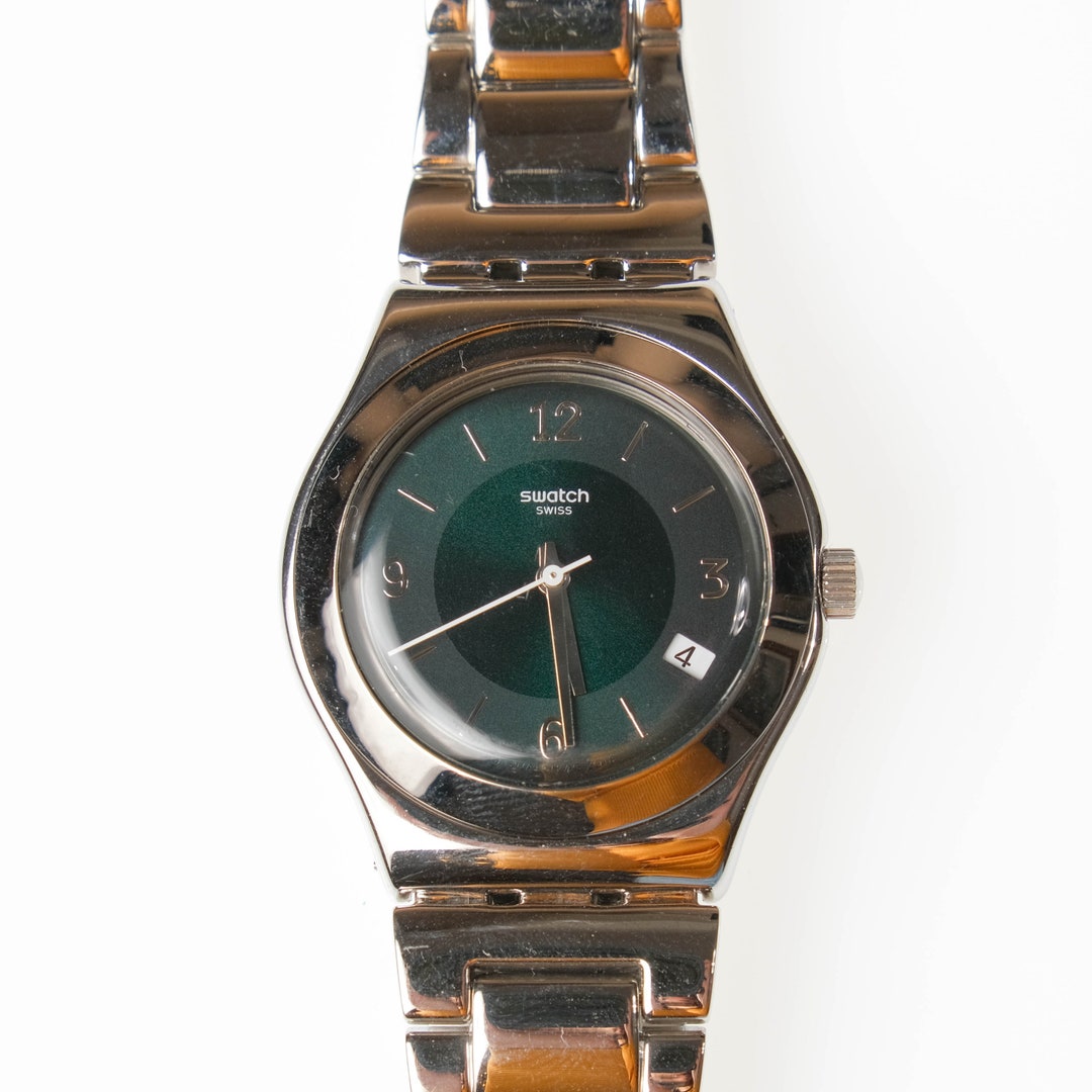 Swatch Irony YLS468G Middlesteel Metal Strap Used Refurbished - Etsy