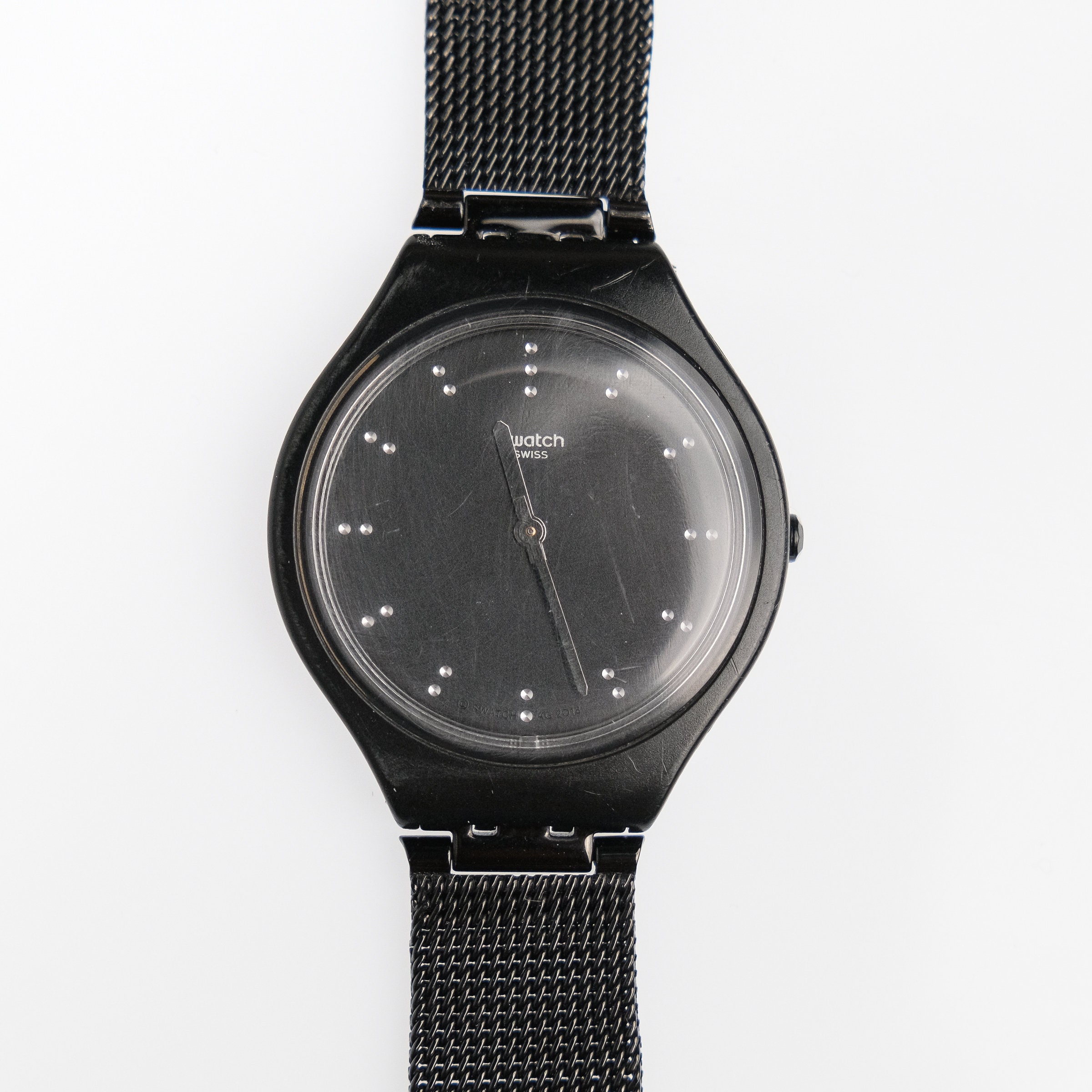 Swatch Skin SVOB106 Skinero Metal Mesh Strap Used Refurbished - Etsy