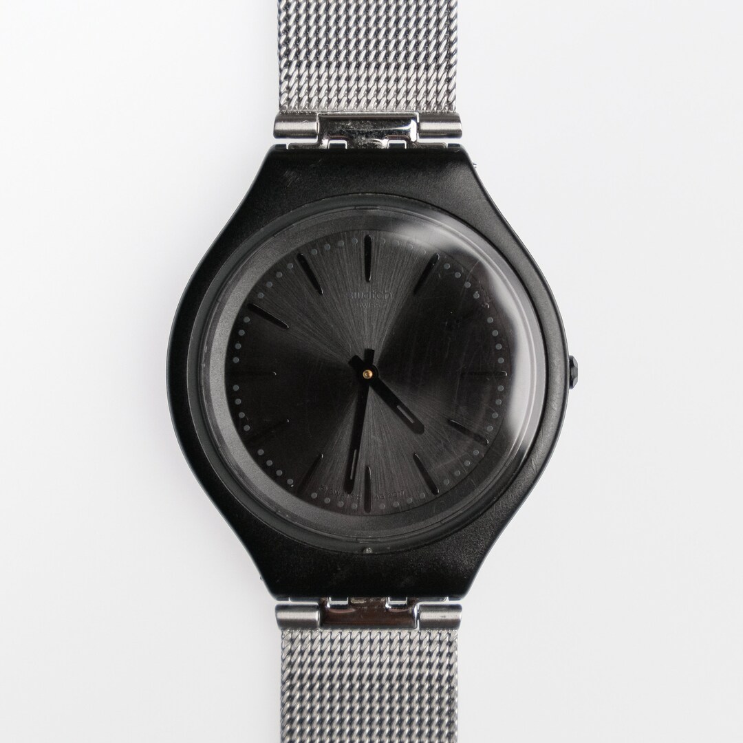 Swatch Skin SVUB103 Skinclass Metal Mesh Strap Used Refurbished - Etsy