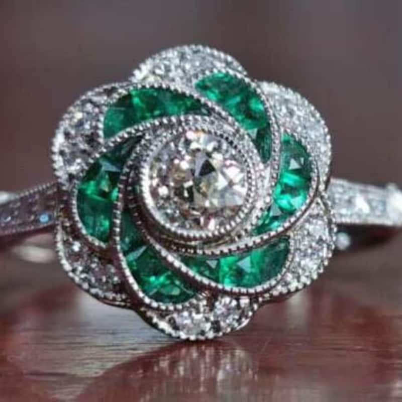 Estate Diamond Ring - Etsy