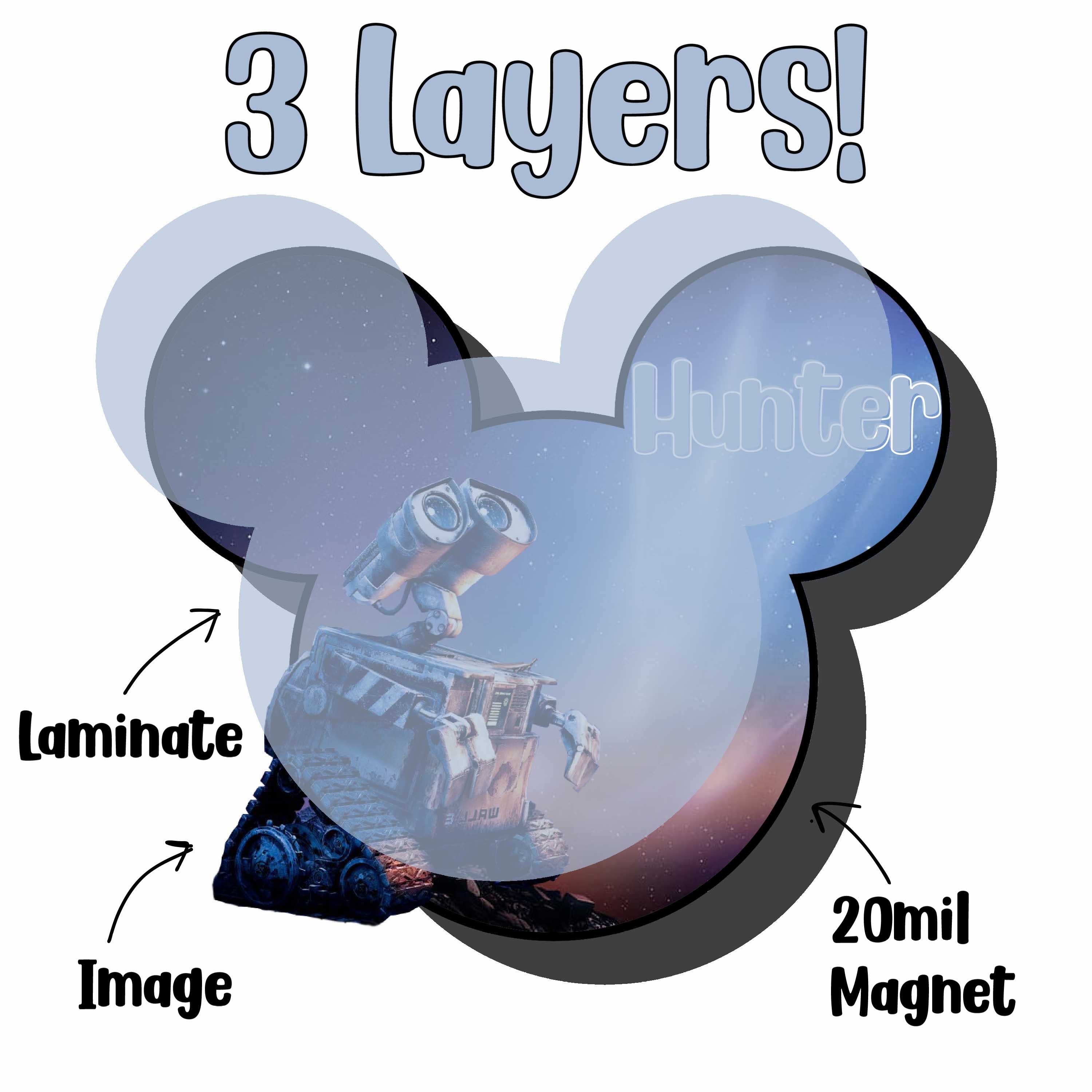 Monsters Inc Cruise Ship Door Magnets Character Customizable - Etsy