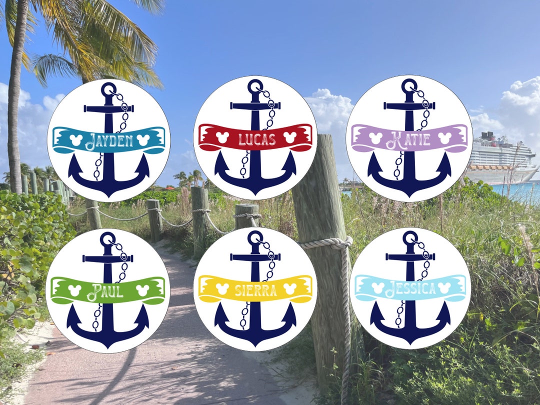 Custom Name Anchor Cruise Ship Door Magnet - Etsy
