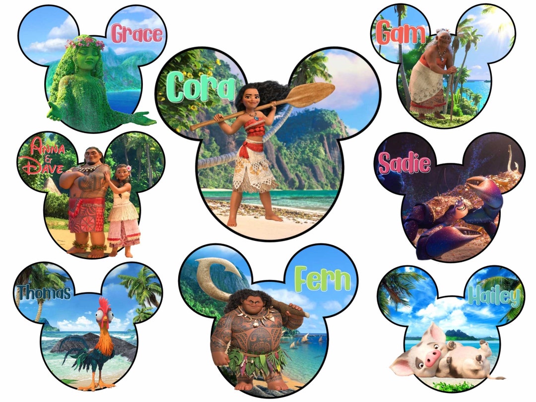 Disney Cruise Moana Character Customizable Name Cruise Ship Door ...