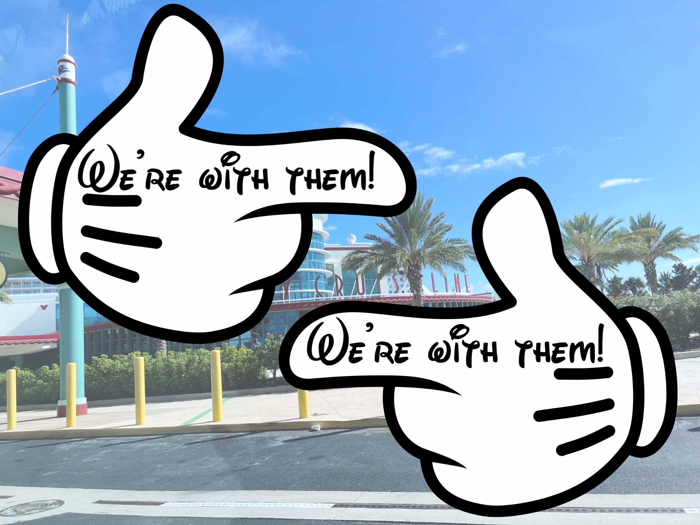 Mickey Hand Pointing Left