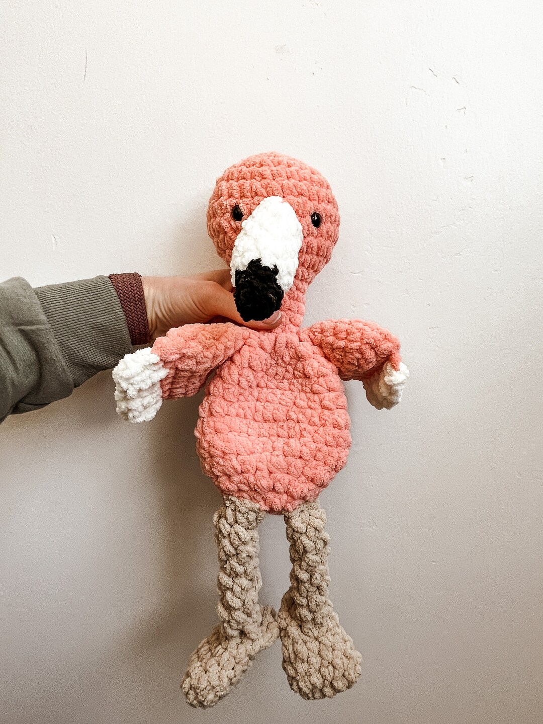 Made-to-order Crochet Flamingo - Etsy
