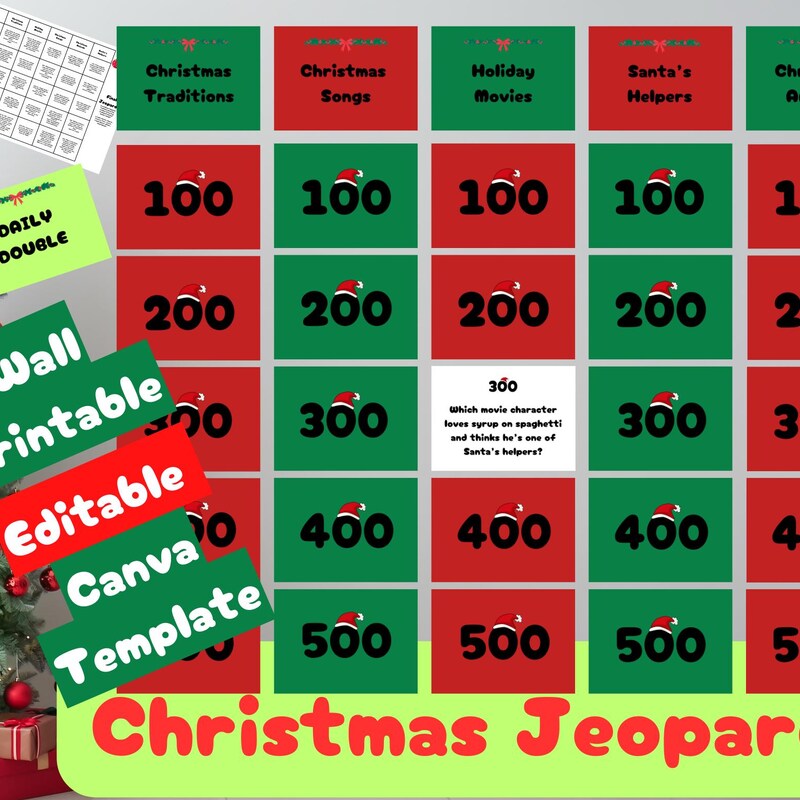Christmas Jepordy - Etsy