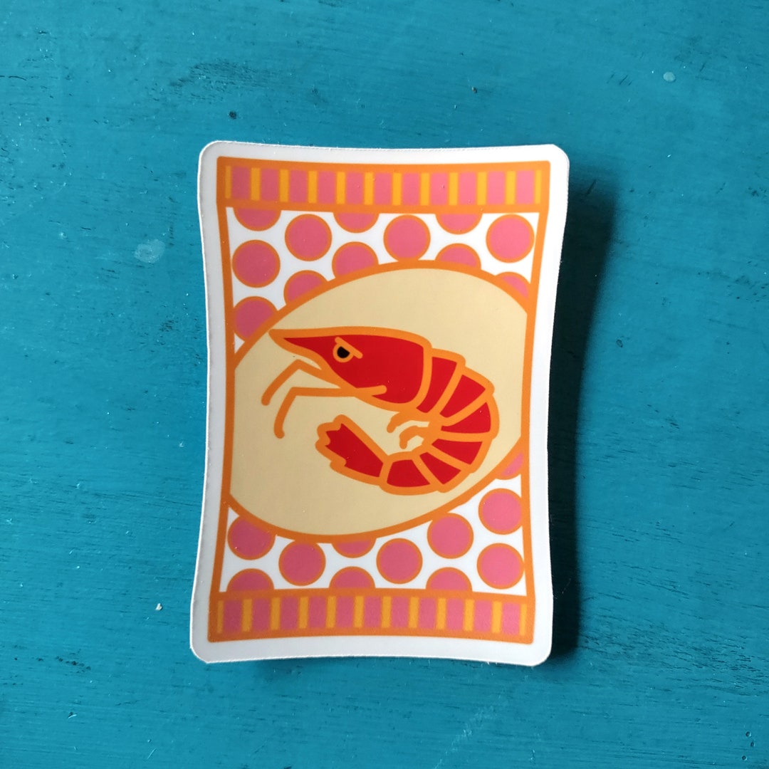 Shrimp Chips Prawn Crackers 3 Vinyl Stickers - Etsy